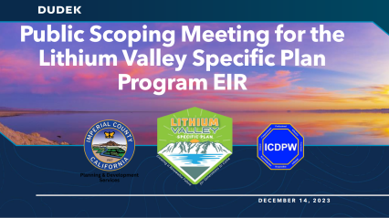 Planning - Lithium Valley